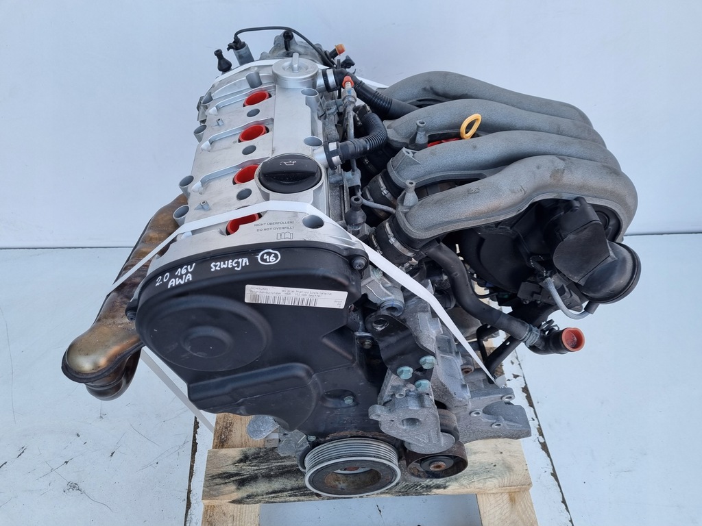 SILNIK KOMPLET Audi A4 B6 2.0 FSI 150KM 103tyś AWA - 11398389192 ...