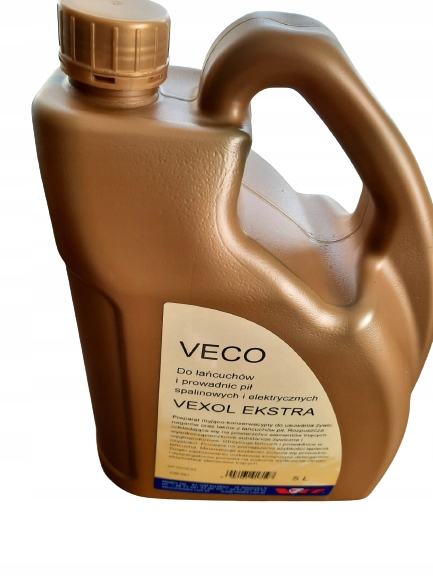 Olej 5 litrów -do smarowania łańcuchów VECO EXTRA - 15331677850 - oficjalne archiwum Allegro
