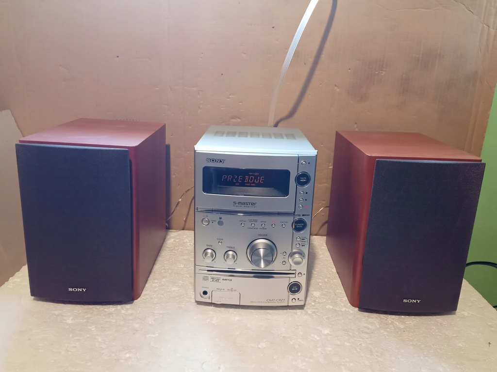 SONY HCD-CPZ1 wieża z RDS - 14851261947 - oficjalne archiwum Allegro