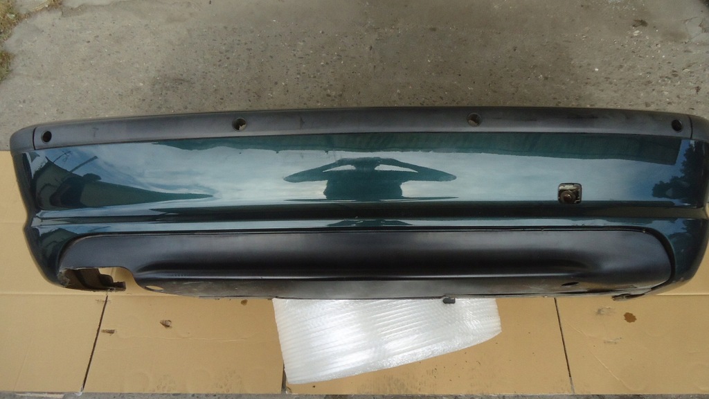 ZDERZAK TYŁ M PAKIET TANNENGRUEN BMW E46 SEDAN - 7559674621 - oficjalne archiwum Allegro