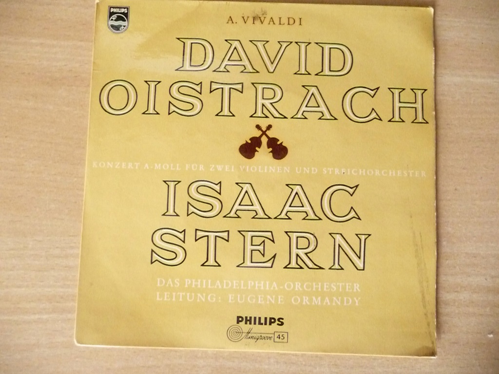 David Oistrach, Isaac Stern - Vivaldi - 13318675998 - oficjalne archiwum Allegro