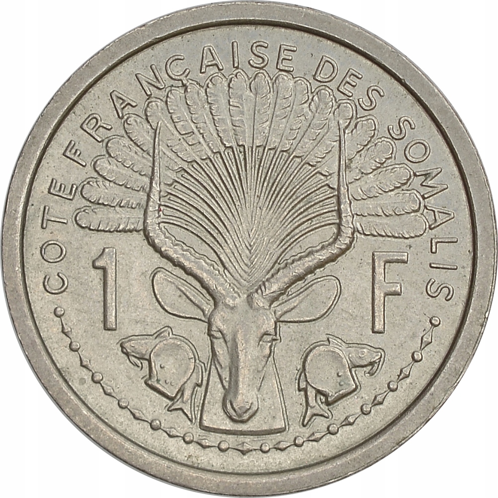 2.fu.FRANC.SOMALIA, 1 FRANK 1948 essai - próba - 14899384138 ...