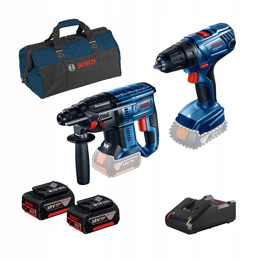 Bosch Professional Zestaw narzędzi akumulatorowych - 11274108041 ...