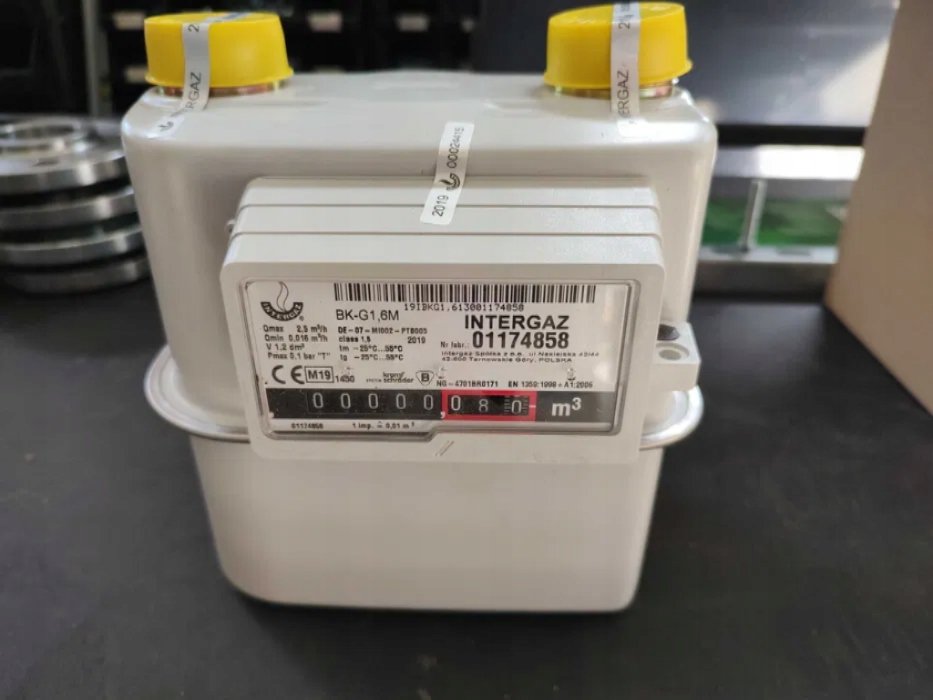 Gazomierz BK-G1,6M /130 V1,2 INTERGAZ - 13814779282 - oficjalne archiwum Allegro