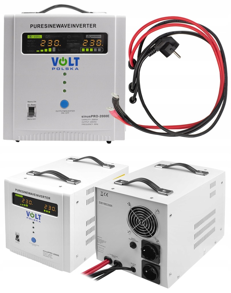 AWARYJNE ZASILANIE UPS PIECA CO POMPY 1250W 12V E - 13049292679 - oficjalne archiwum Allegro