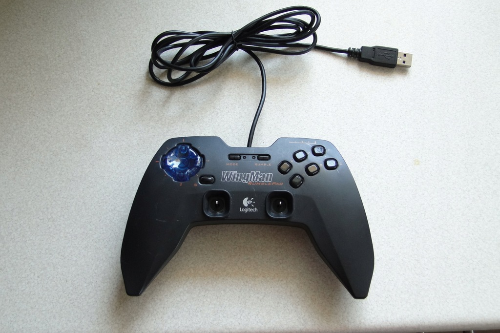 PAD LOGITECH WINGMAN RUMBLEPAD GAMEPAD PC USB - 10598252533 - oficjalne ...