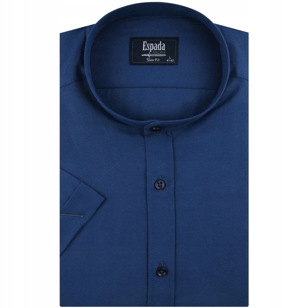 Koszula Męska Codzienna ze stójką gładka N969 - 13723338146 - oficjalne ...