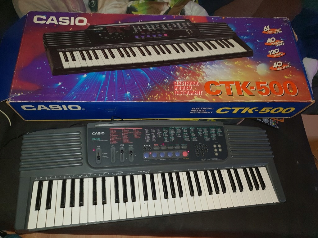 Casio ctk 500 - 7762125098 - oficjalne archiwum Allegro