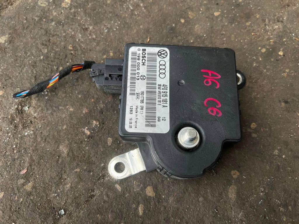 AUDI A6 C6 MODUŁ AKUMULATORA 4F0915181A - 12124680465 - oficjalne ...