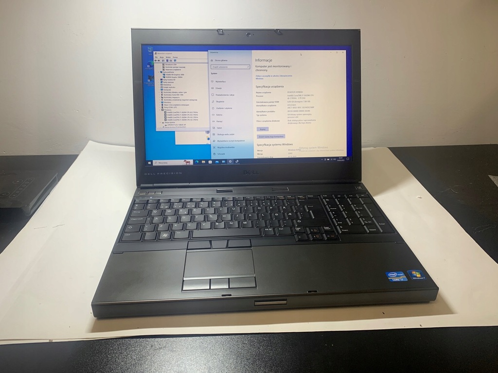 DELL PRECISION M4600/I7-2620M/8GB/128 GB SSD/ - 14352368496 - oficjalne ...