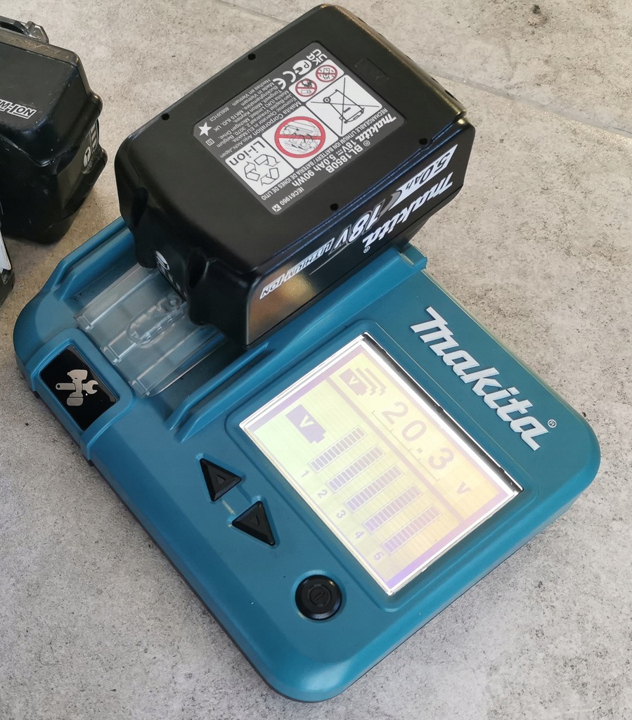 AKUMULATOR MAKITA 18V 5,0Ah litowo-jonowy BL1850B - 12689281943 - oficjalne archiwum Allegro