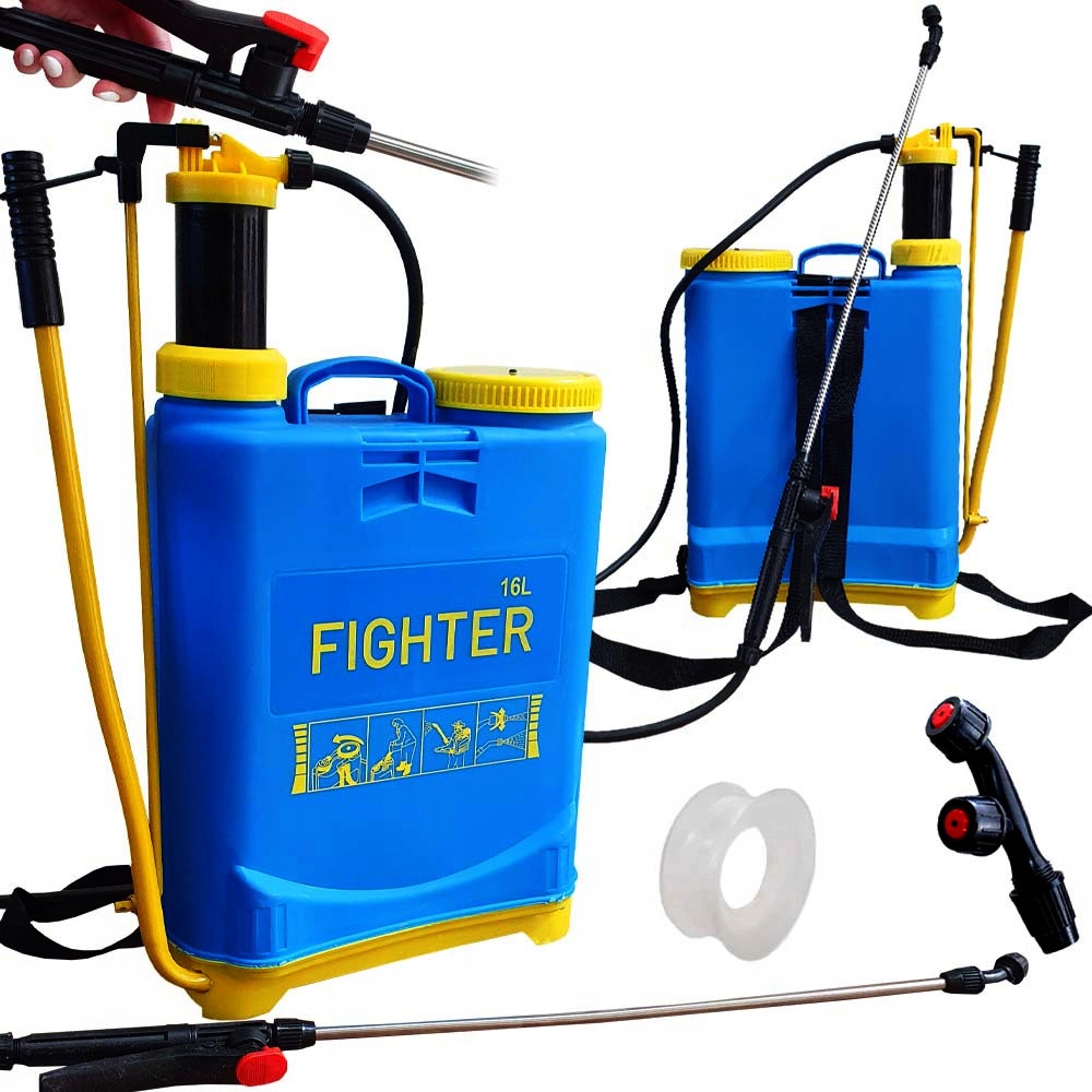 OPRYSKIWACZ CIŚNIENIOWY PLECAKOWY DŁUGA LANCA 16L - 12037482097 ...