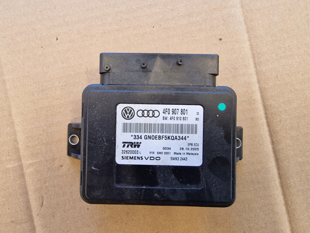 Moduł sterownik hamulca ręcznego Audi A6 C6 - 12879722369 - oficjalne archiwum Allegro