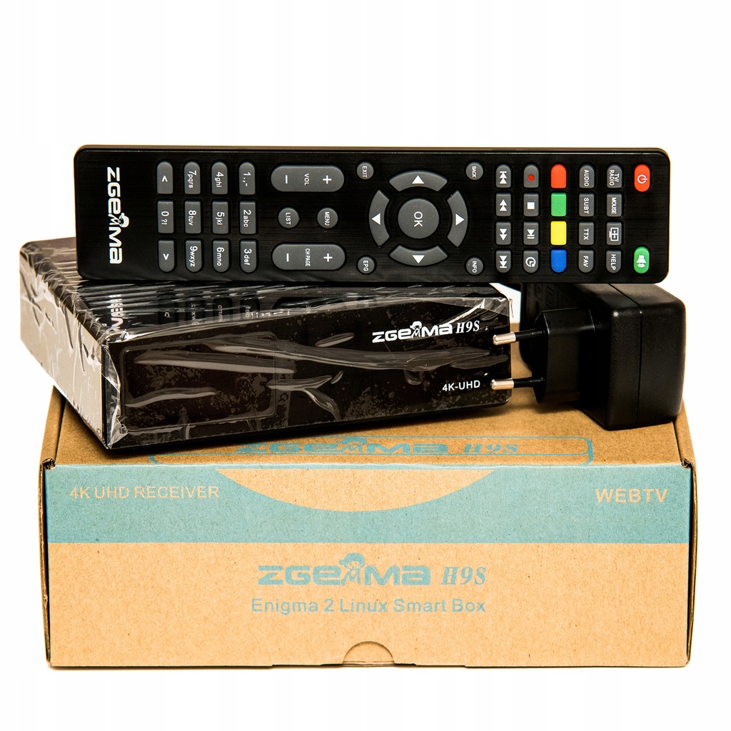 Dekoder Zgemma H9S 4K Enigma2 Oscam CCcam KODI E2 - 7935993667 ...