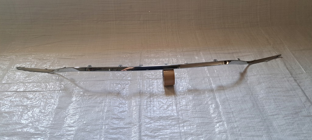 MERCEDES E-KLASA W213 AMG LISTWA CHROM ZDERZAKA TYLNEGO A2138857001 ...