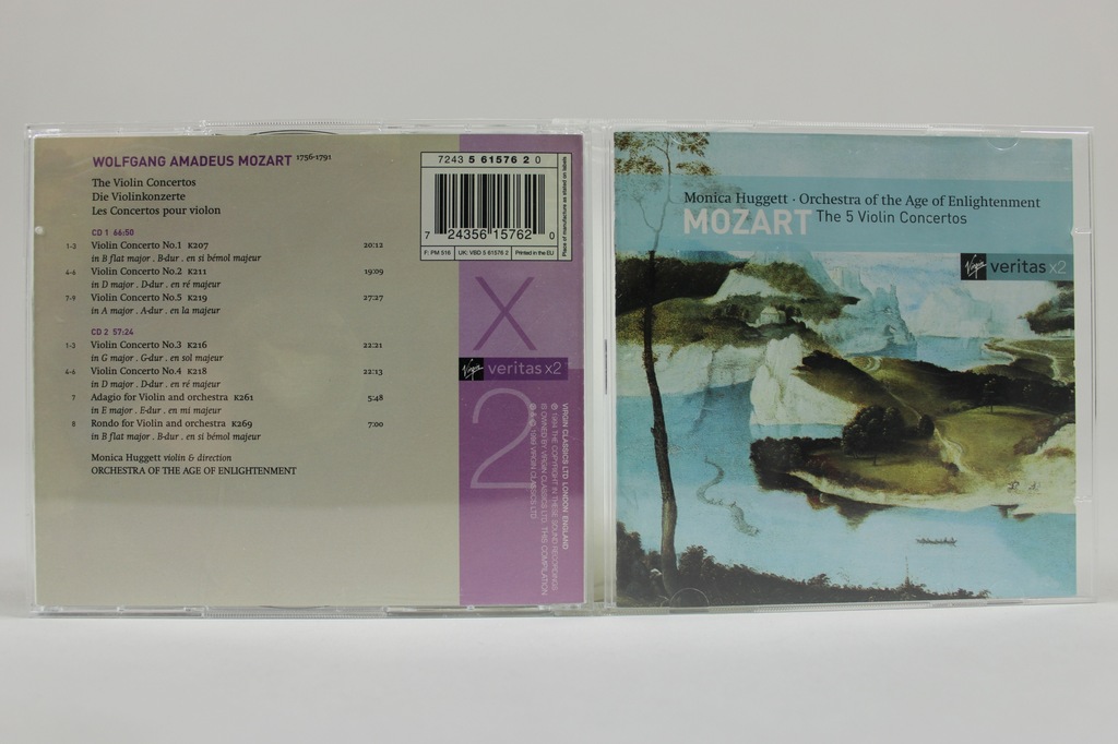 Monica Huggett, – Mozart: The 5 Violin Concertos - 12032754691 - oficjalne archiwum Allegro