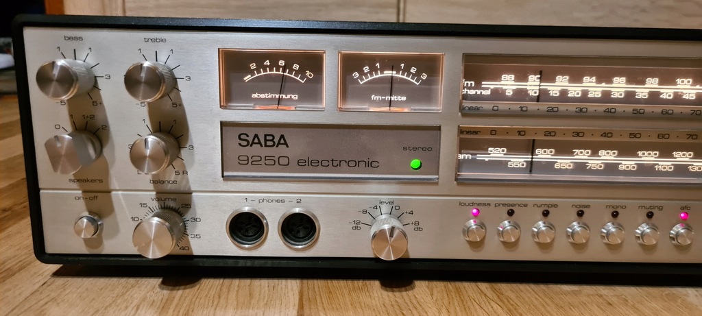 Amplituner Saba 9250 Electronic - 12210418558 - oficjalne archiwum Allegro