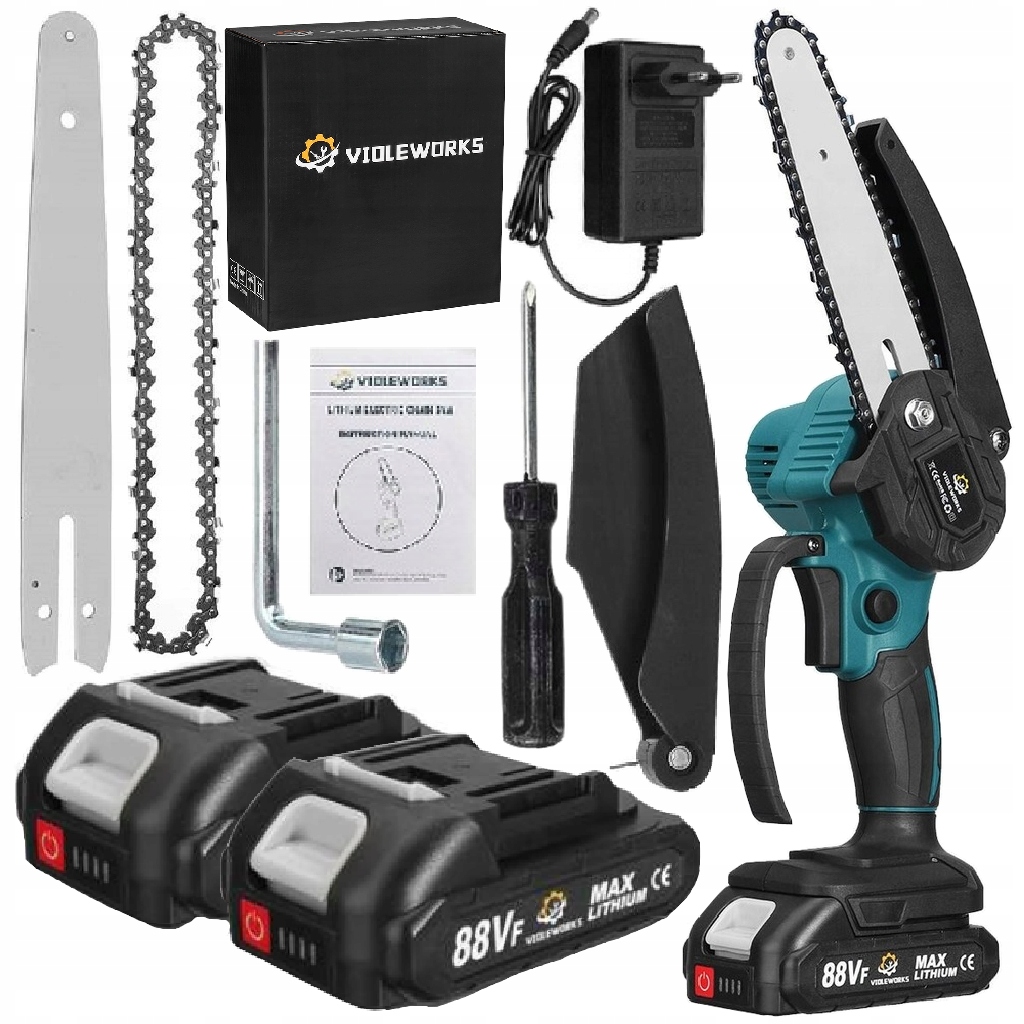 Mini PIŁA ELEKTRYCZNA ŁAŃCUCHOWA AKUMULATOROWA - 14702462856 ...