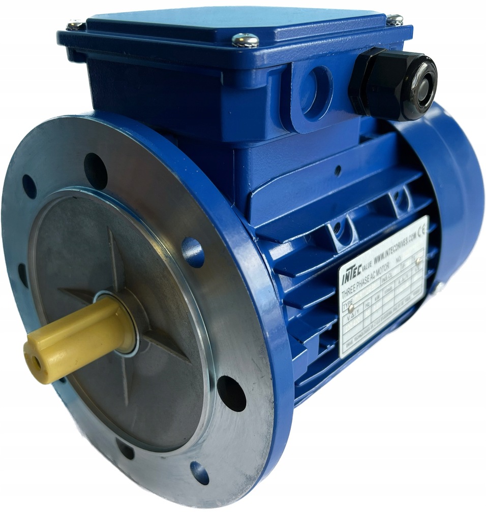 Silnik elektryczny intec 1,1kW 1400 obr/min. 90 B5 - 14578493697 - oficjalne archiwum Allegro