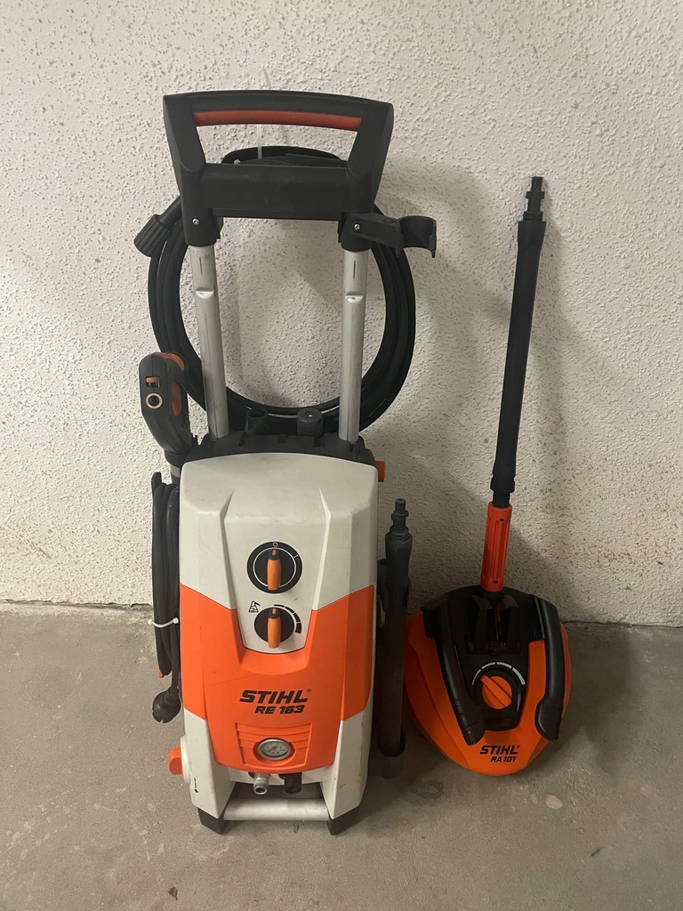 Myjka wysokociśnieniowa - STIHL RE 163 + RA 101 - 12484983110 - oficjalne archiwum Allegro
