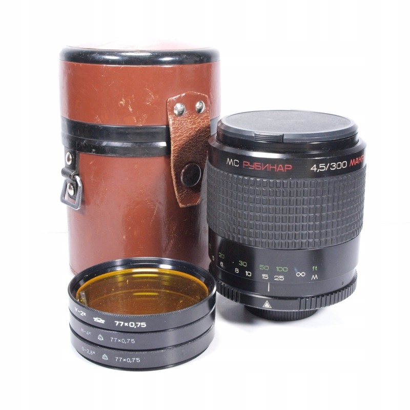 MC RUBINAR 300mm f/4.5 Macro Mirror Lens M42 RARE MC RUBINAR 300mm f/4.5 Macro Mirror Lens M42 RARE
