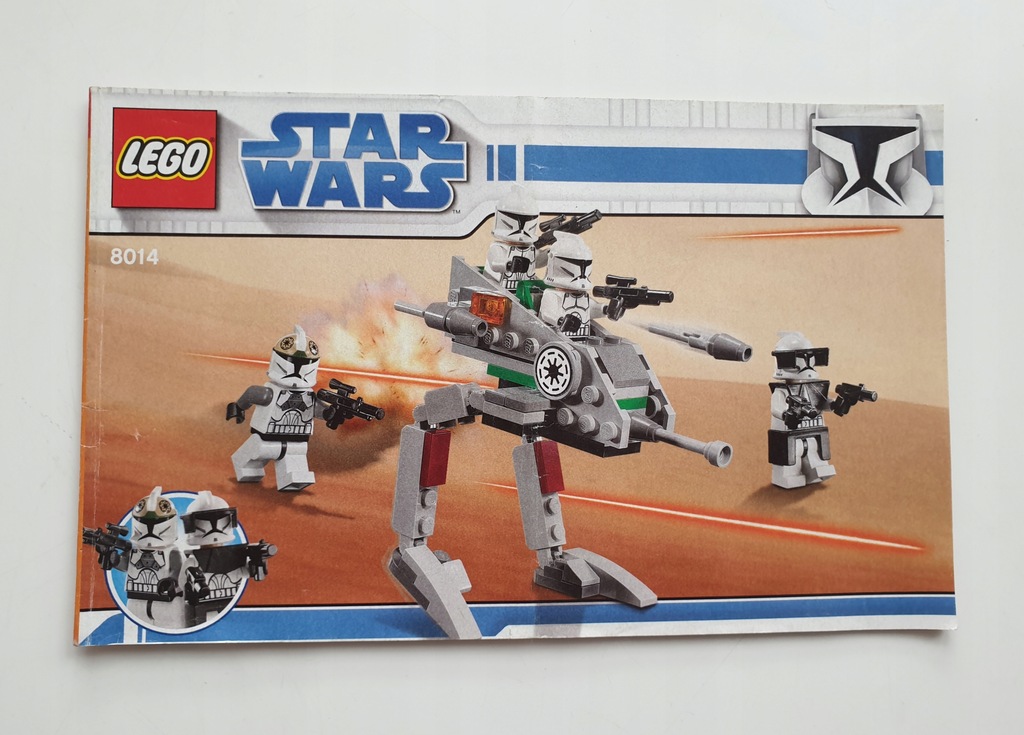 Instrukcja Lego Star Wars 8014 Clone Walker Battle - 12088361896 - oficjalne archiwum Allegro
