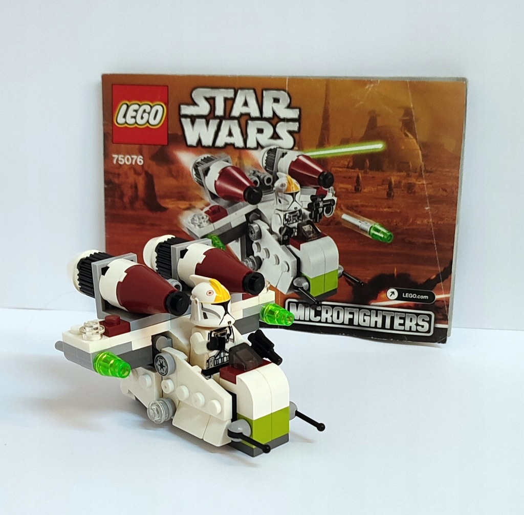 LEGO 75076 Star Wars Republic Gunship 100% - 12520605673 - oficjalne ...
