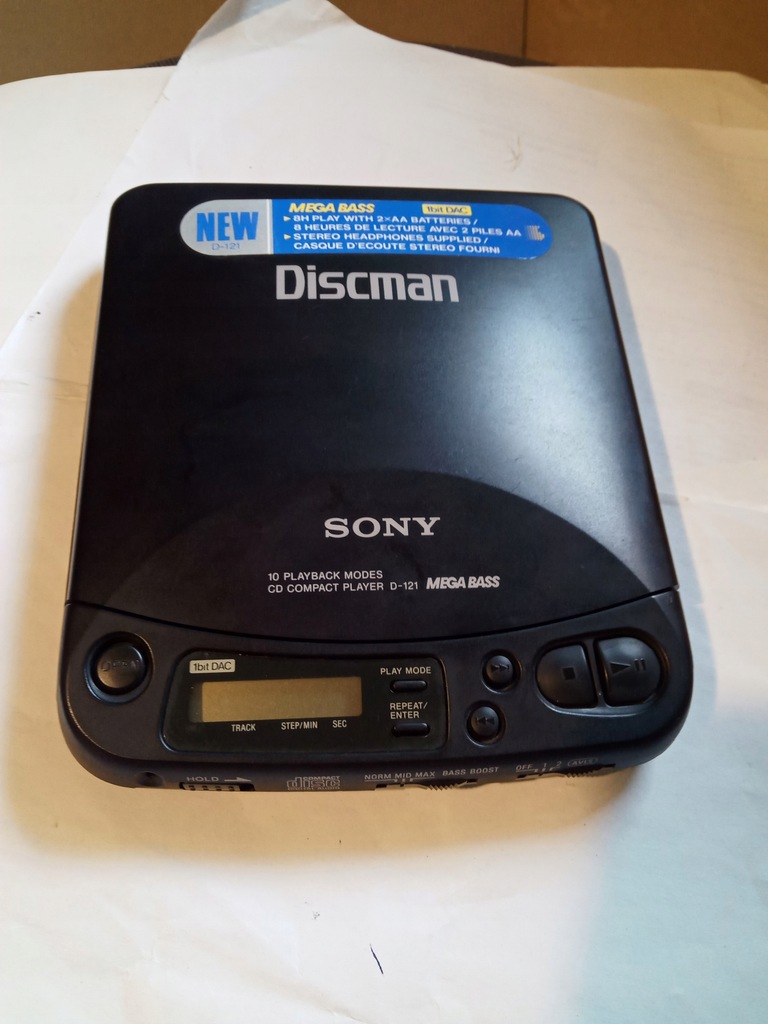 SONY D-121 - 14069756650 - oficjalne archiwum Allegro