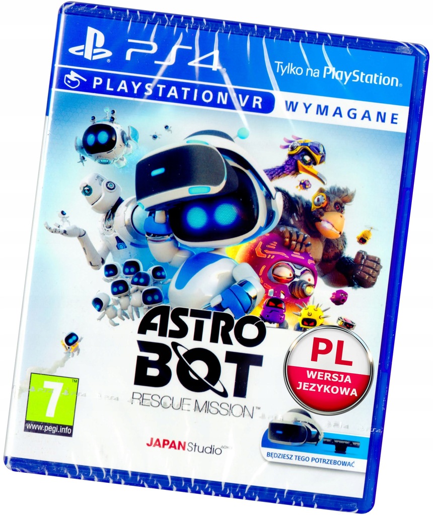 Astro Bot Rescue Mission PS4 VR Nowa Pudełkowa FULL PO POLSKU - 15774828279 - oficjalne archiwum ...