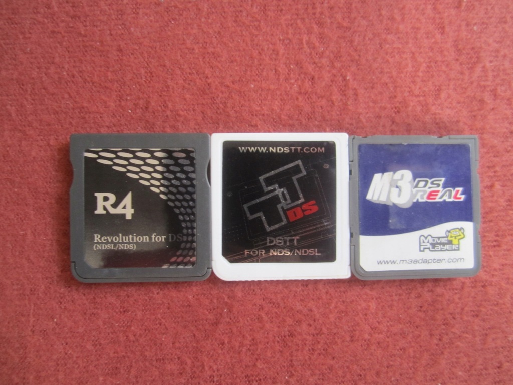 Programator R4 Jailbreak TT DS Adapter M3 DS REAL - 13602209701 ...