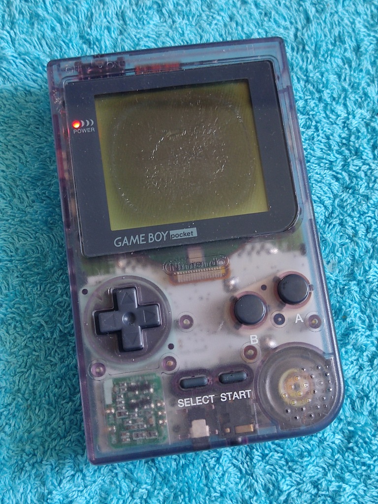 Nintendo Game Boy Pocket Clear Purple - 14351758142 - oficjalne ...