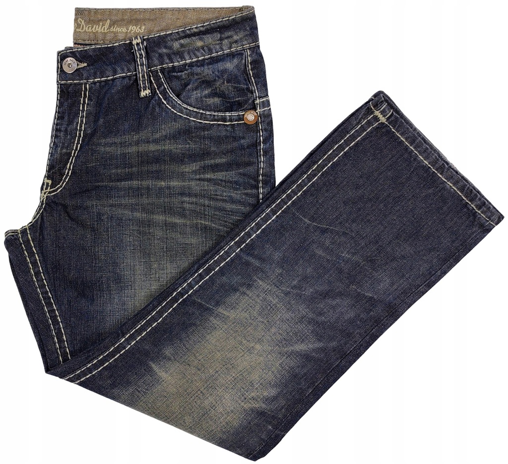 Spodnie męskie jeans CAMP DAVID pas: 96 r. 36/32 - 12152729242 ...
