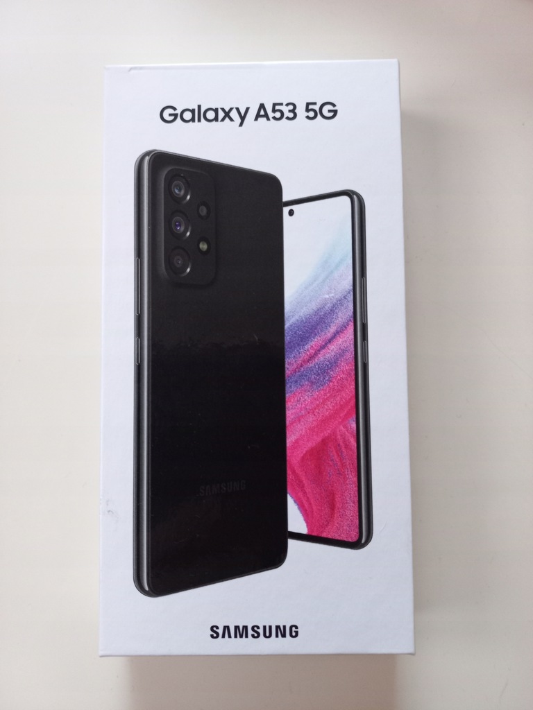 Samsung Galaxy A53 5G czarny SM-A536B/DS Dual Sim - 12833956320 - oficjalne archiwum Allegro