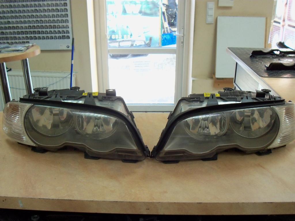 BMW E46 LAMPA TYTAN COUPE CABRIO LAMPY + KIERUNKI - 7356038523 - oficjalne archiwum Allegro
