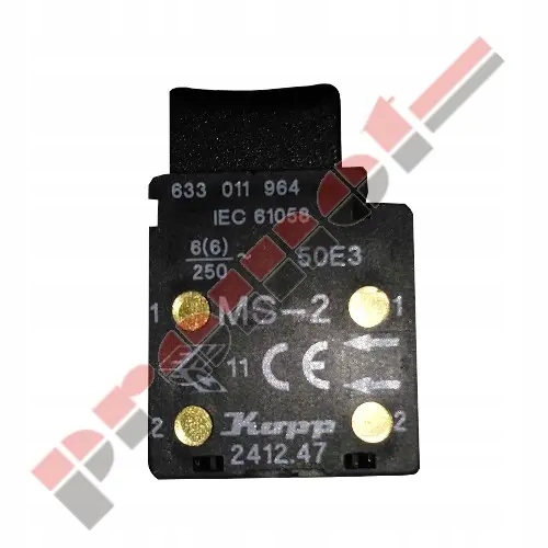 Wyłącznik Kopp MS-2 2412.47 do wiertarki CELMA C1 - 12904848705 - oficjalne archiwum Allegro