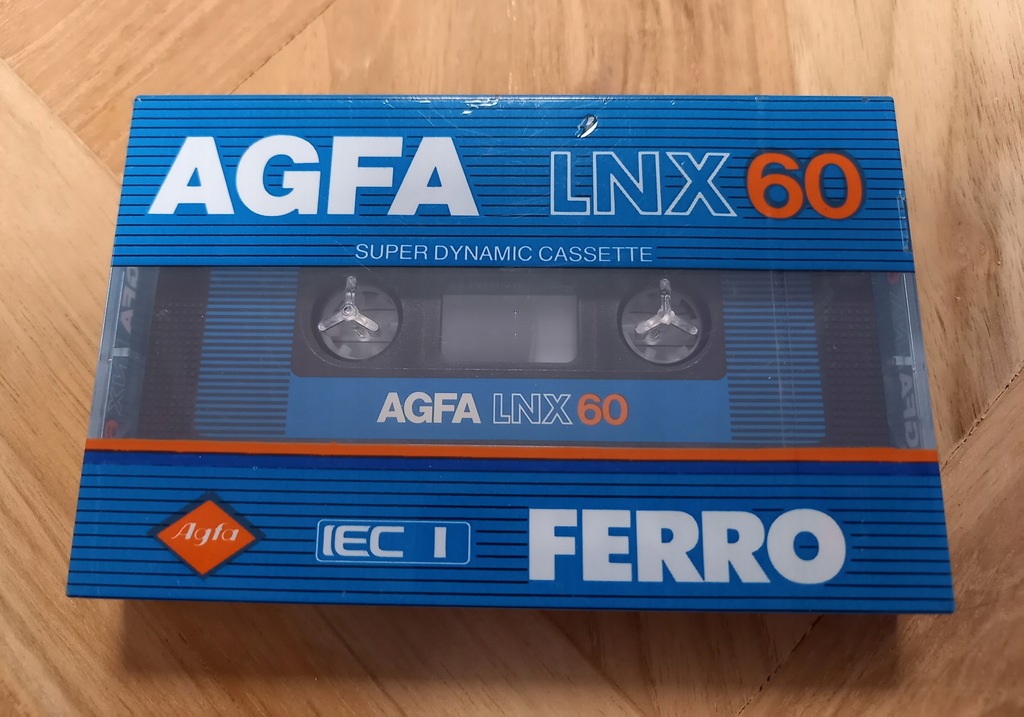 AGFA LNX 60 kaseta magnetofonowa - 12085053451 - oficjalne archiwum Allegro