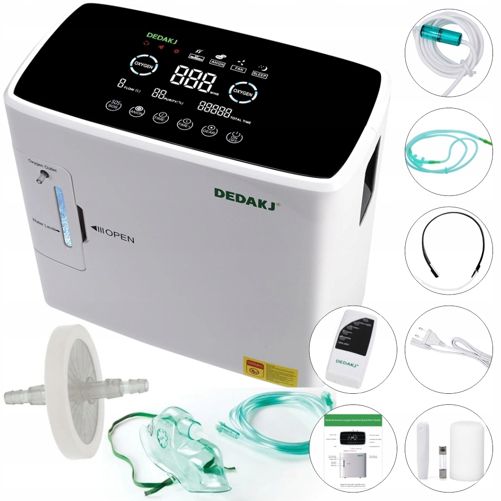 APARAT TLENOWY GENERATOR TLENU koncentrator 2os PL - 9930091069 - oficjalne archiwum Allegro