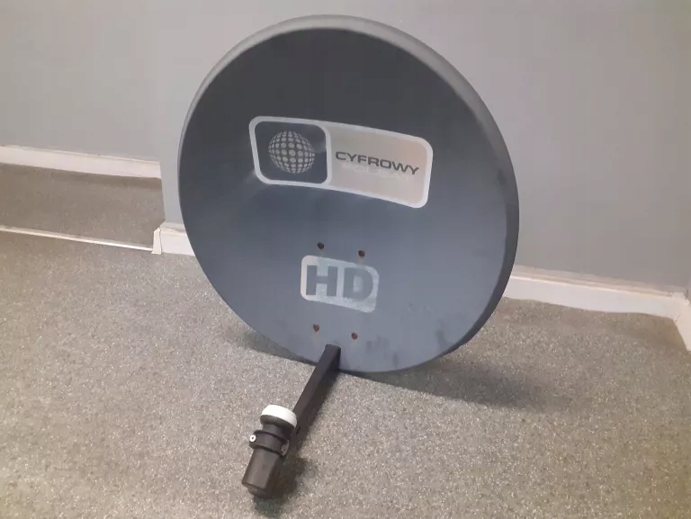 ANTENA SATELITARNA CYFROWY POLSAT 70 CM - 12906675643 - oficjalne archiwum Allegro