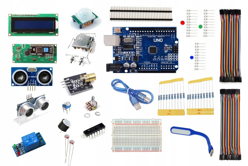 Arduino Zestaw UNO Edukacyjny Startowy Prezent XL - 12615304754 ... Arduino Zestaw UNO Edukacyjny Startowy Prezent XL - 12615304754 ...