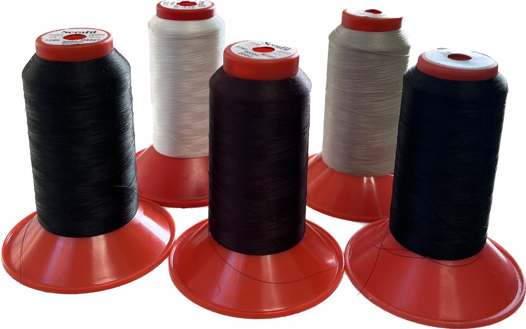 Купить Нитки Amann Serafil 5 цветов 200/2 5000м микс набор: отзывы ...