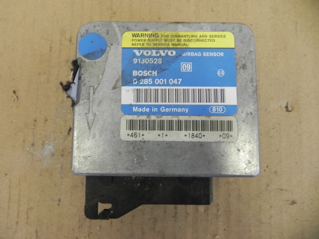 Moduł Sensor poduszek airbag Volvo 850 - 12037302264 - oficjalne archiwum Allegro