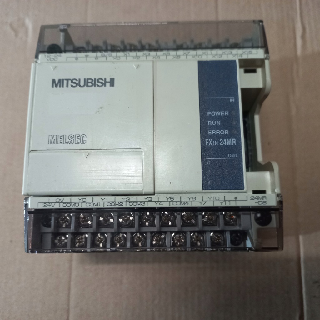 STEROWNIK PLC MITSUBISHI MELSEC FX1N-24MR-DS - 11819933681 - oficjalne ...