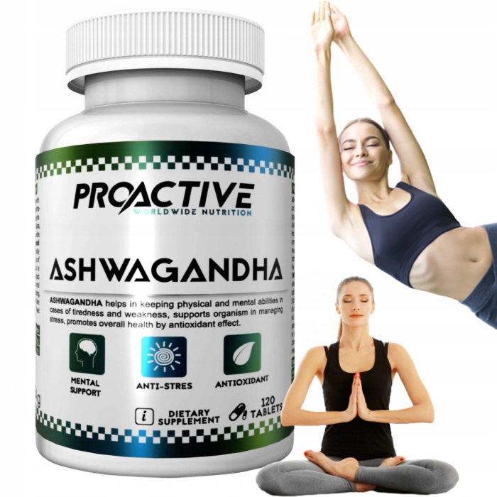 Купить ProActive Ashwagandha 120 таб расслабляет и снимает стресс.: отзывы, фото и ...