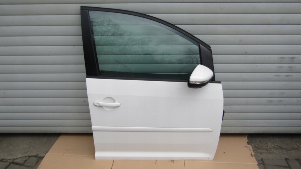 VW TOURAN 2 II 10-15 DRZWI PRZÓD PRAWE LB9A KOMPL - 13525911030 - oficjalne archiwum Allegro