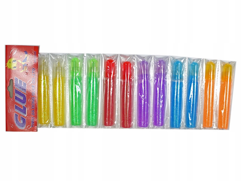 KLEJ BROKATOWY brokat w kleju brokat KOLORY 12 szt - 9310554590 - oficjalne archiwum Allegro