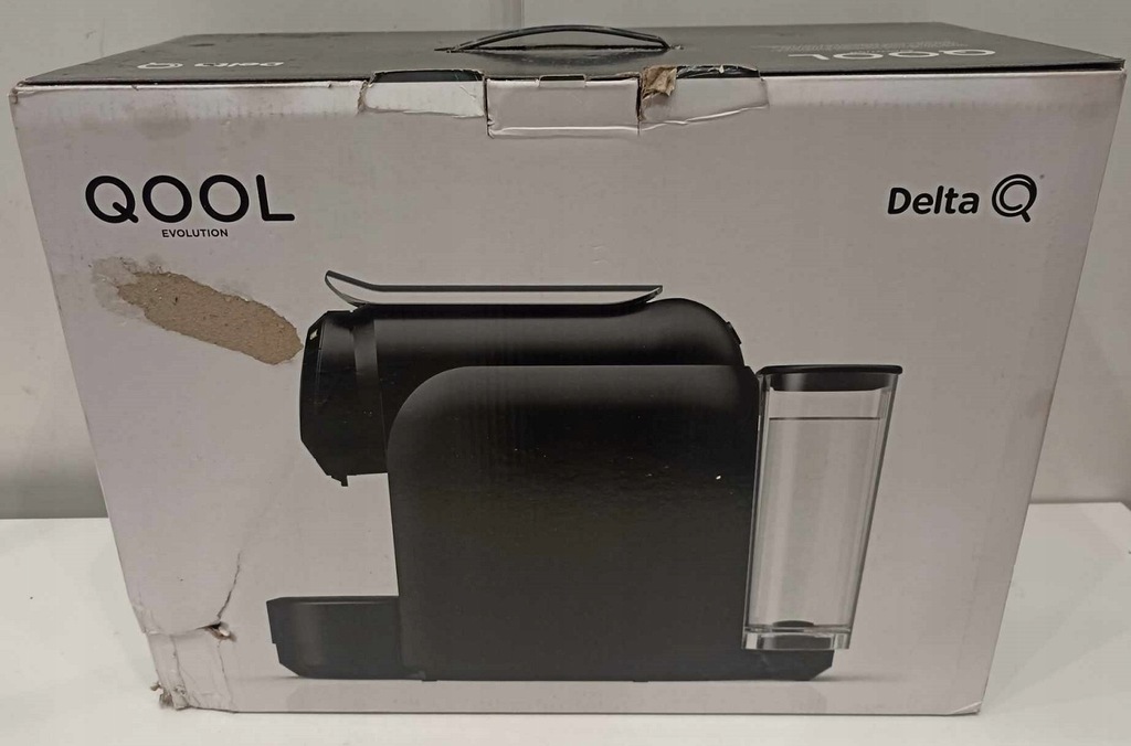 Ekspres kapsułkowy Delta QOOL EVOLUTION 19 bar czarny - 14920540211 - oficjalne archiwum Allegro