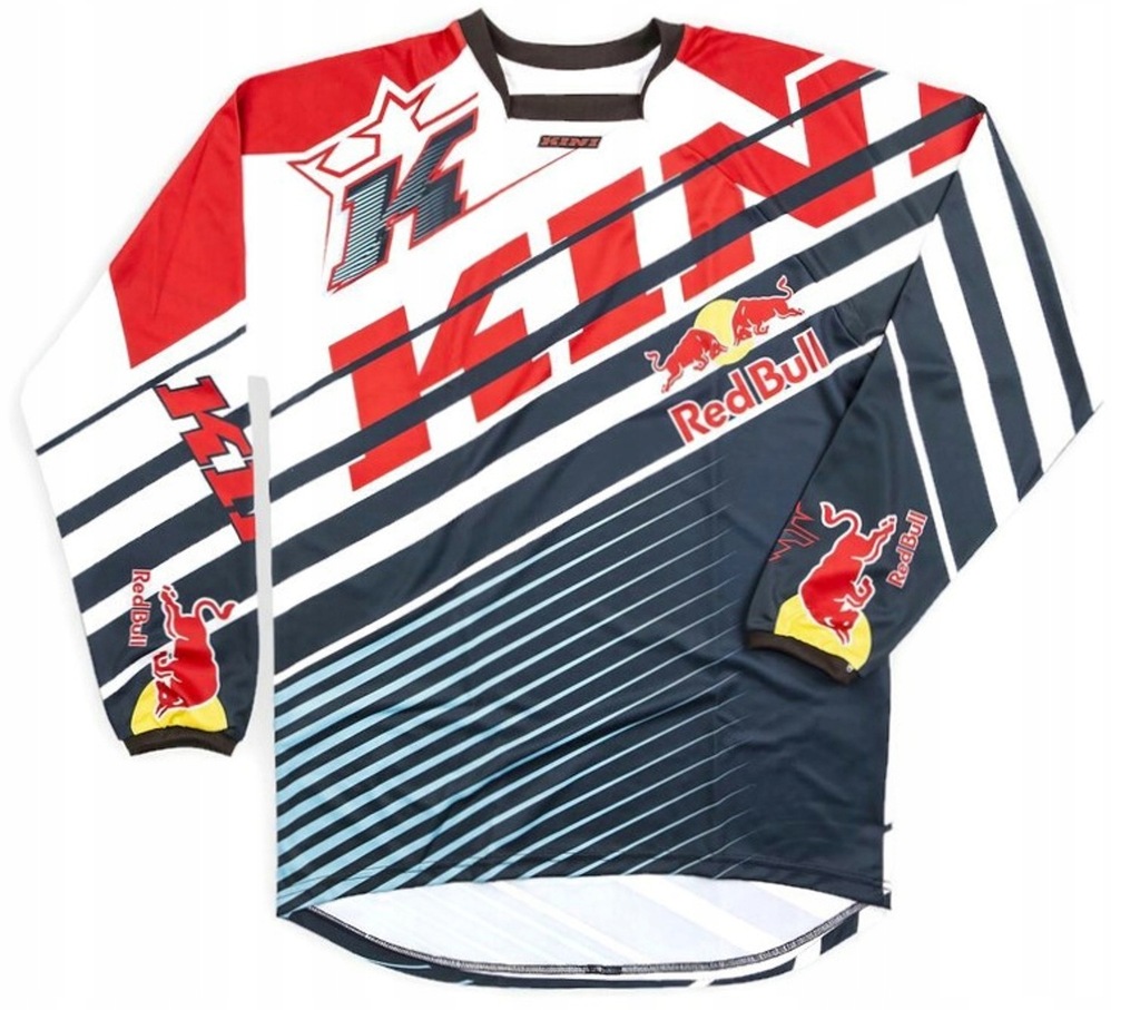BLUZA KINI RED BULL CROSS ENDURO MX VINTAGE roz. L - 12540105584 ...