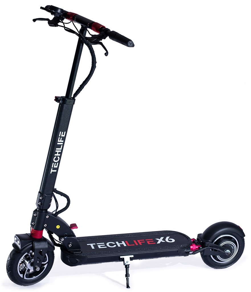 Hulajnoga Elektryczna Techlife X6 600 W 40 km/h - 12966630055 - oficjalne archiwum Allegro