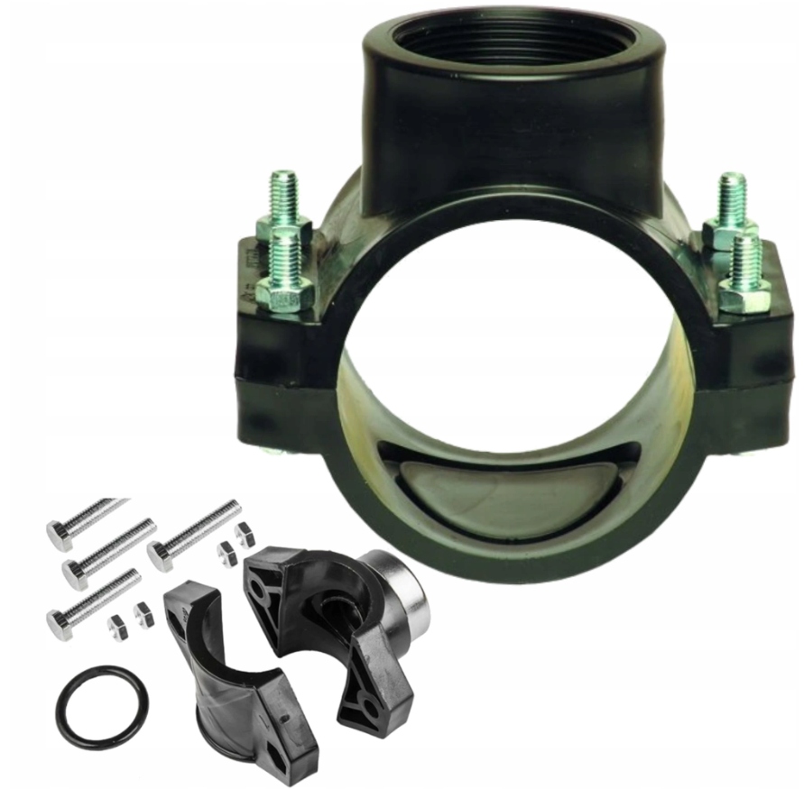 OBEJMA OPASKA PP GW 1 1/4'' NA RURĘ PE 63 ZESTAW - 9478517559 ...