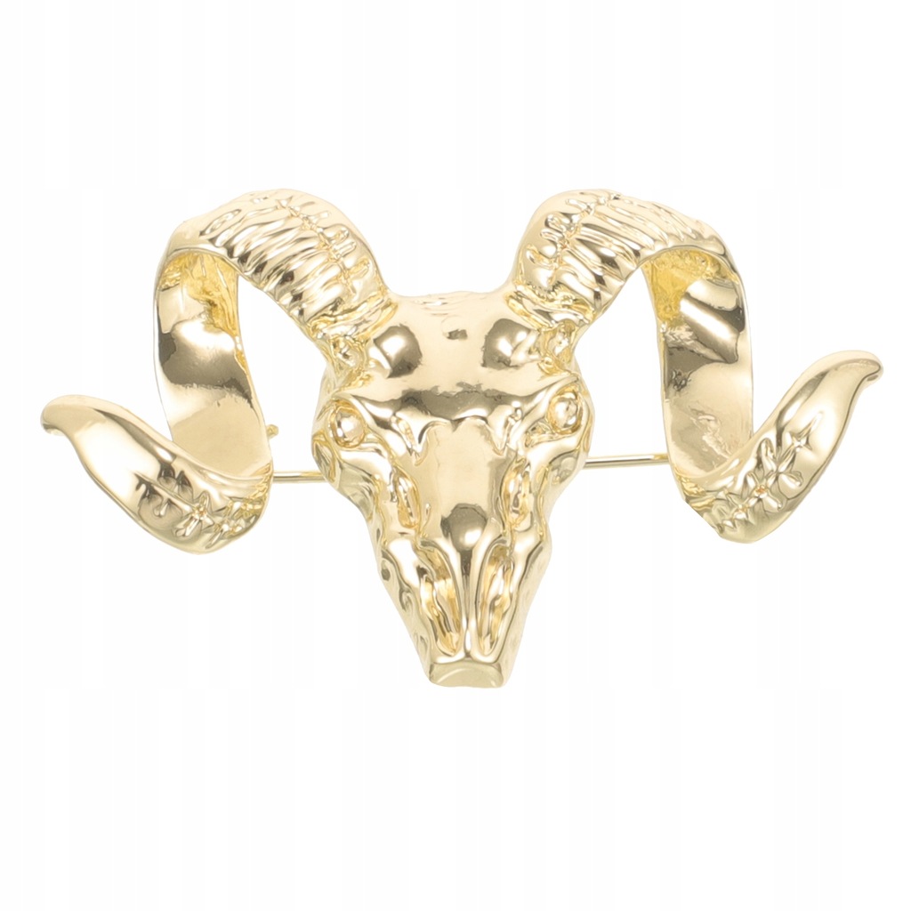 SHEEP BROOCH GOAT SKULL PIN LAPEL FOR MEN - 15341446096 - oficjalne ...